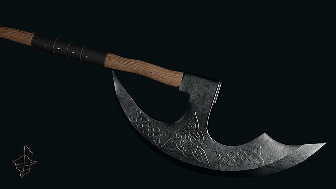 3D model Pagan Battle axe VR / AR / low-poly | CGTrader