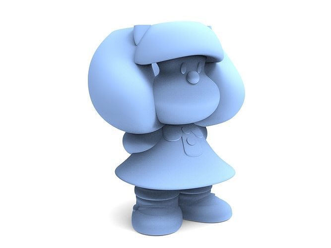 MAFALDA FUL BODY MATE FOR 3D PRINTING 3D model | CGTrader