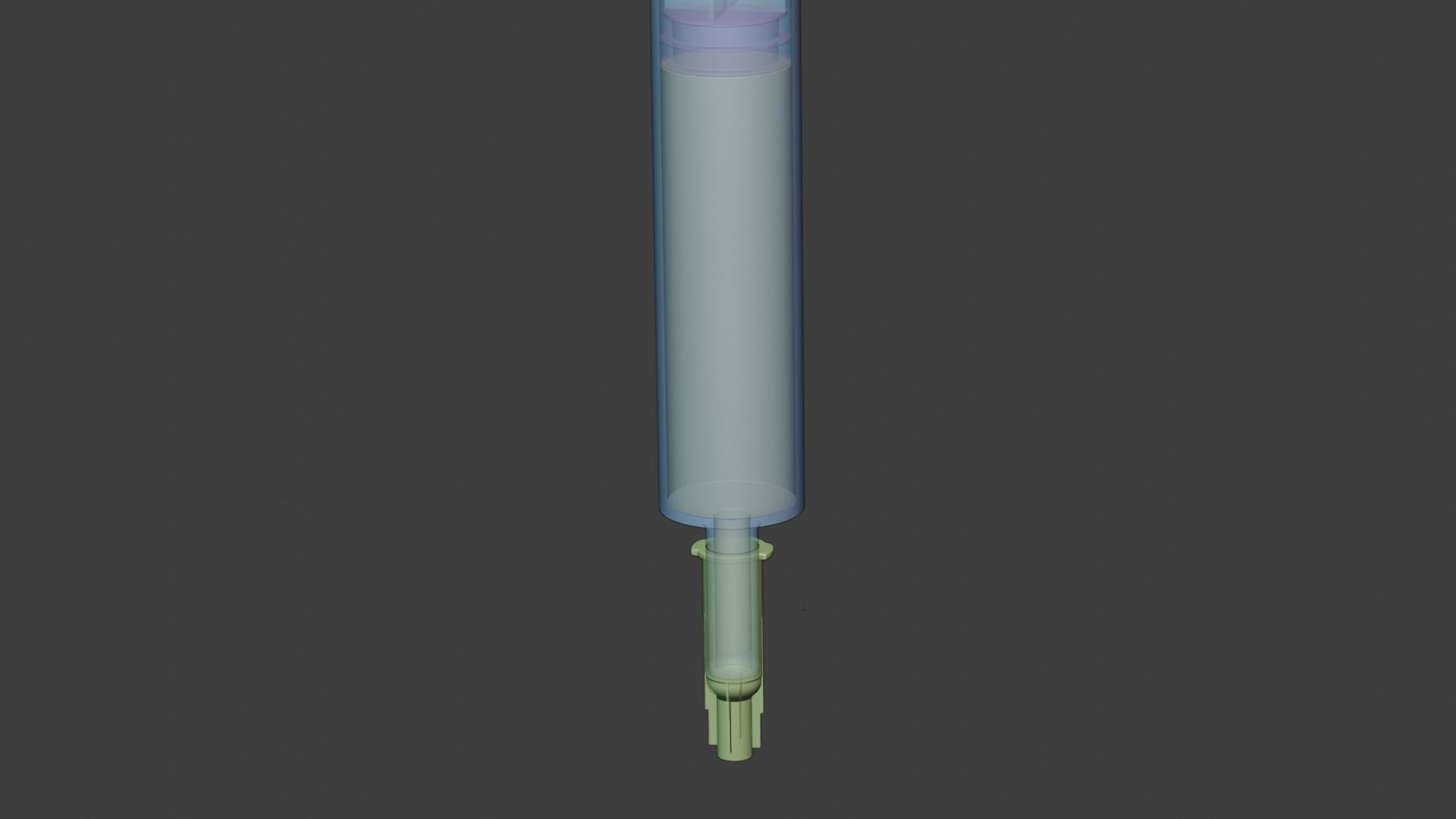 Syringe 3d model 3D model | CGTrader