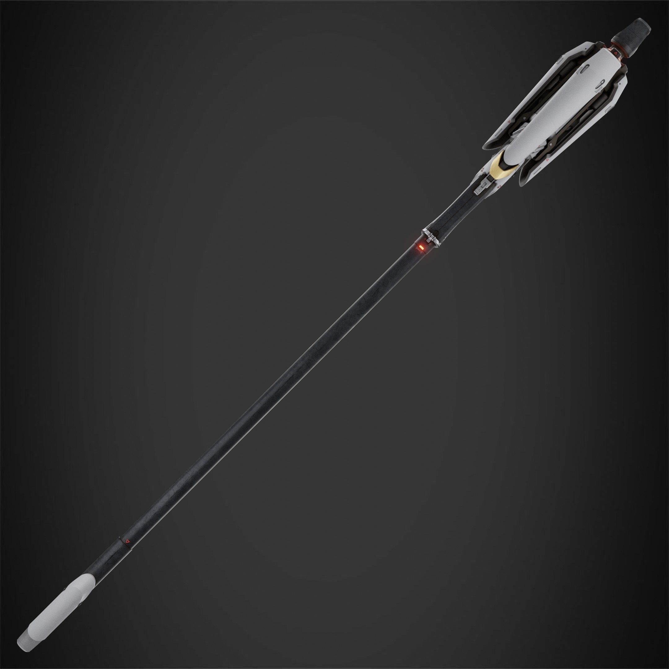 Overwatch Mercy Caduceus Staff for Cosplay 3D model 3D printable | CGTrader