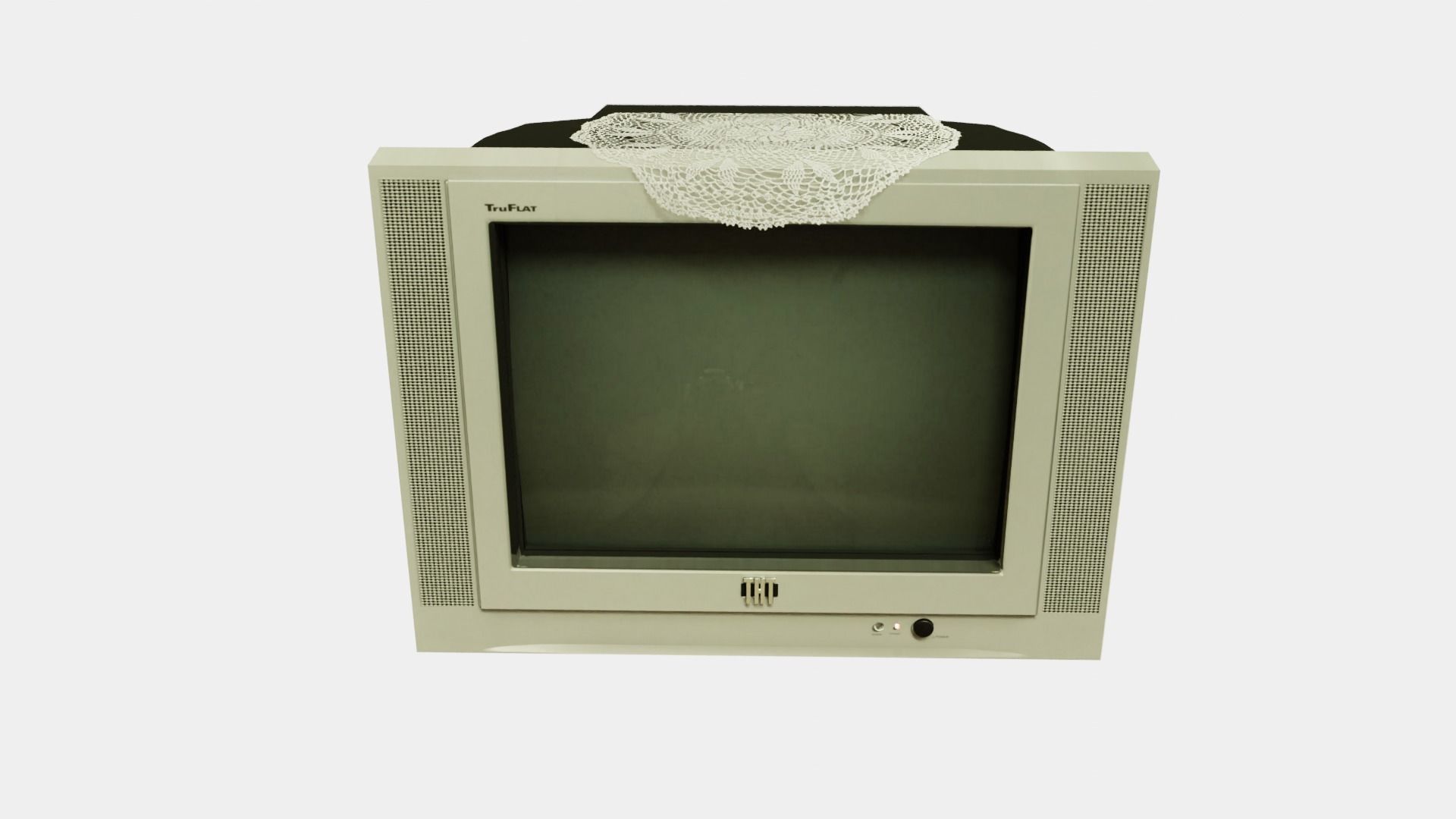 Analogue TV free 3D model | CGTrader
