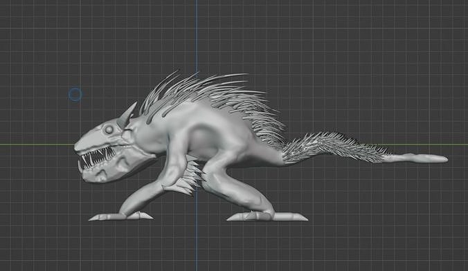 Mutant Rat 3D model | CGTrader
