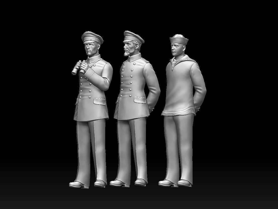 SAILOR 3D model 3D printable | CGTrader