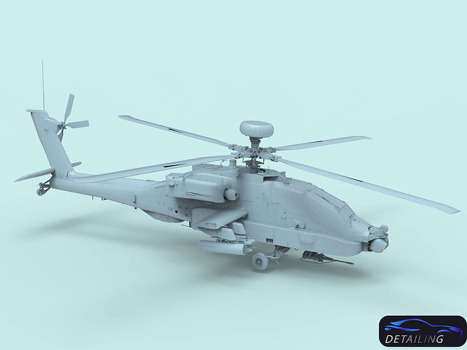 AH-64D Apache for 3d printing 3D model | CGTrader
