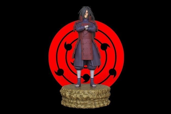 Madara Uchiha - Naruto Shippuden 3D model 3D printable | CGTrader