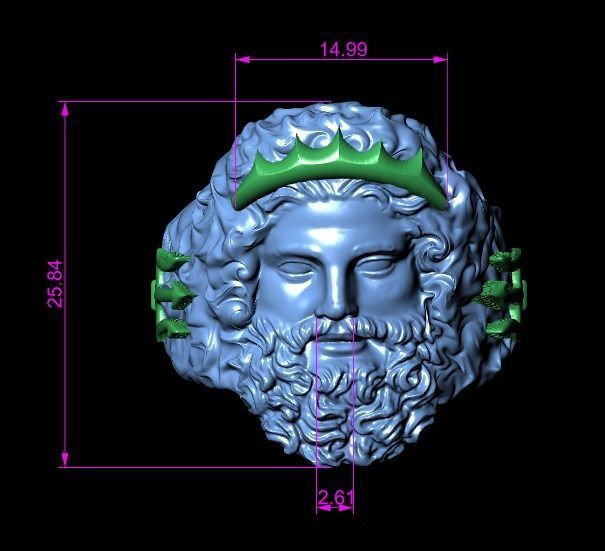 POSIDON 3D model 3D printable | CGTrader