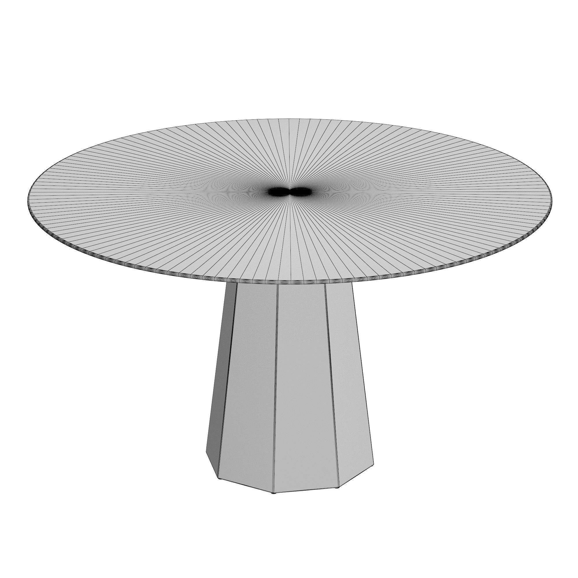 Modena Dining Table 3D model | CGTrader