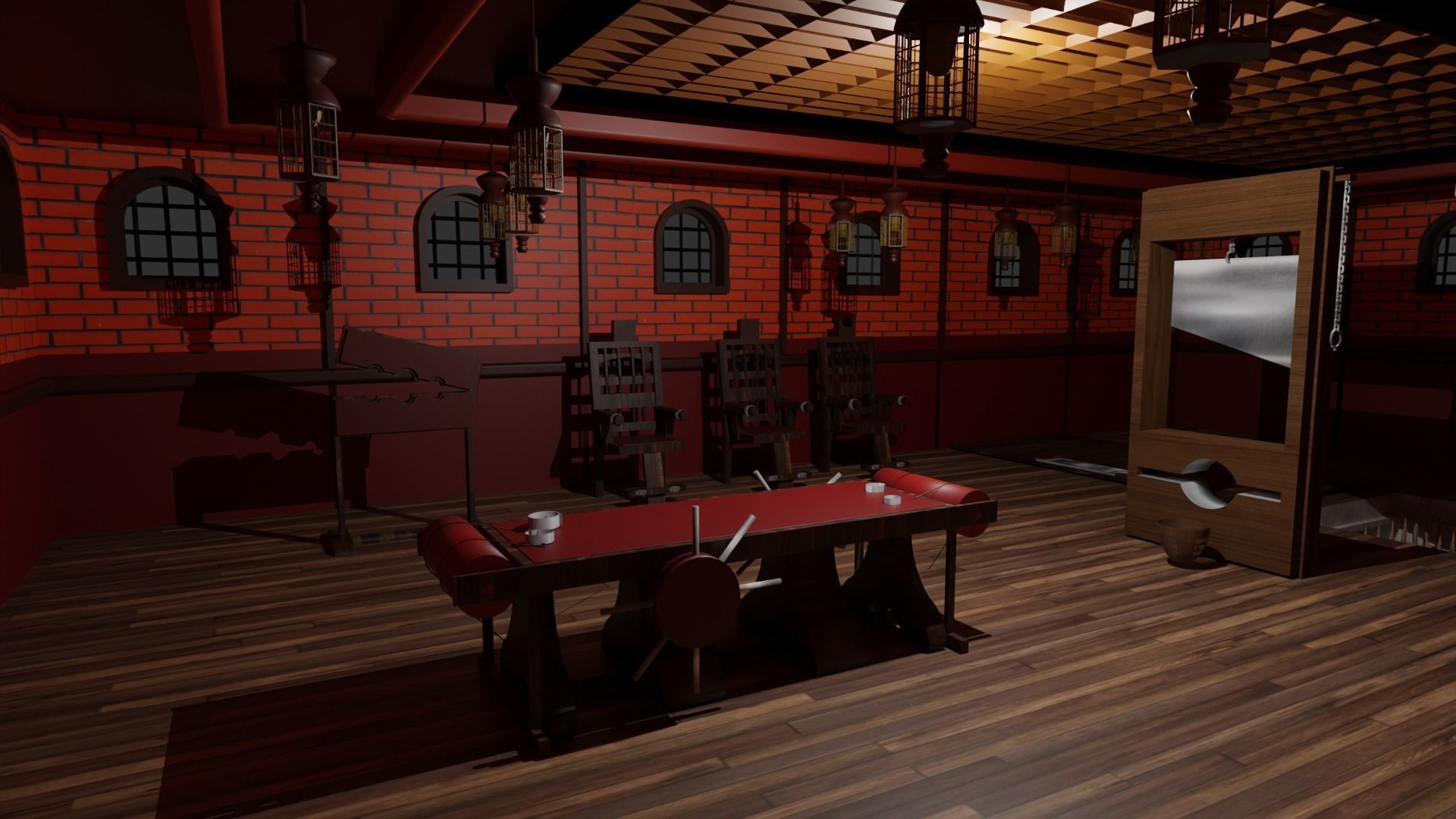 3D model Torture Chamber VR / AR / low-poly | CGTrader