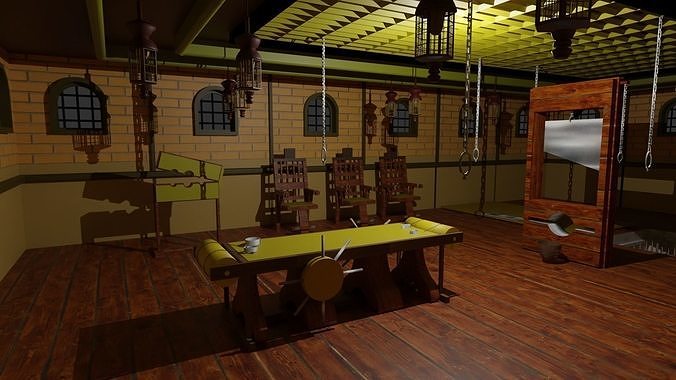 3D model Torture Chamber VR / AR / low-poly | CGTrader