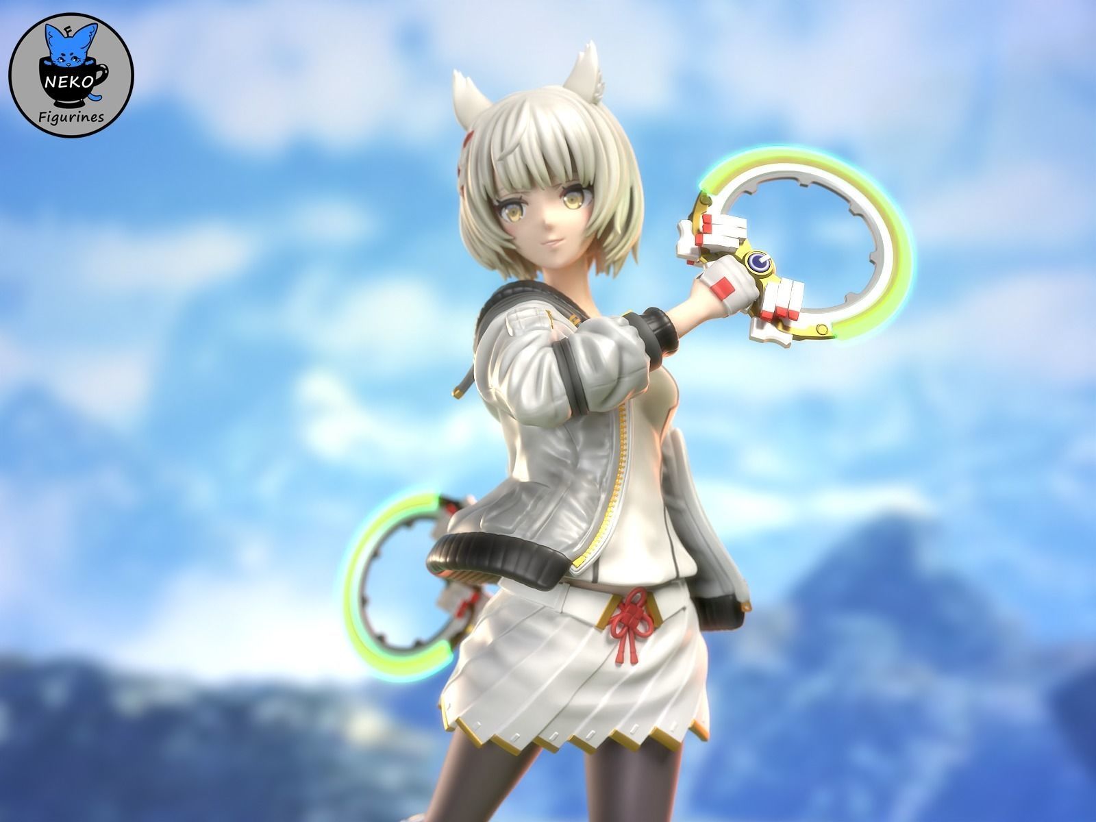 Mio - Xenoblade 3 Game Figurine for 3D Printing 3D model 3D printable ...