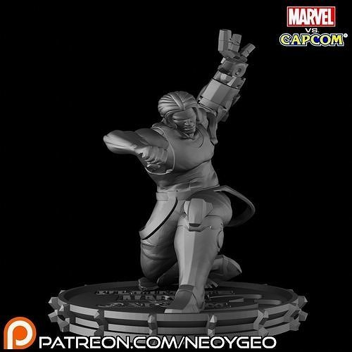 SPENCER - BIONIC COMMANDO - MARVEL VS CAPCOM 3 free 3D model 3D ...