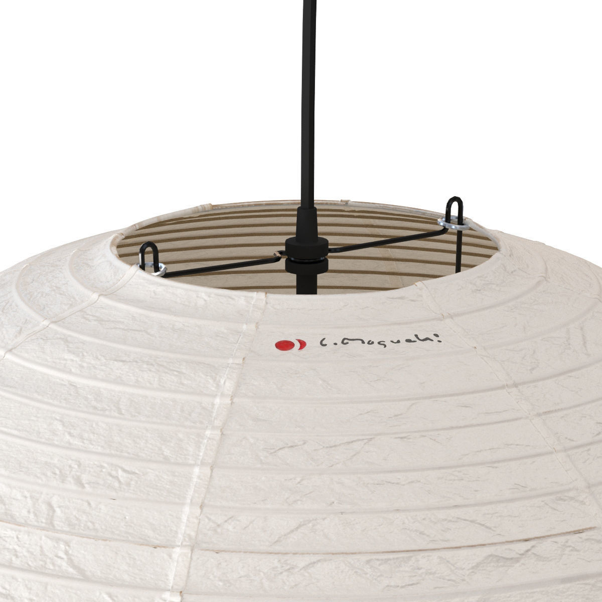 Akari 75A lamp by Isamu Noguchi 3D model | CGTrader