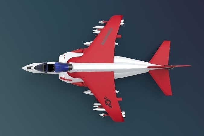 McDonnell Douglas AV 8B 3D model | CGTrader
