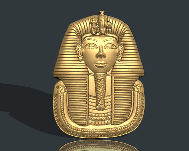 TUTANKHAMUN ARTIFACT ANCIENT EGYPT 3D model 3D printable | CGTrader
