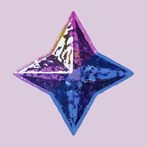 Primogem 3D model 3D printable | CGTrader