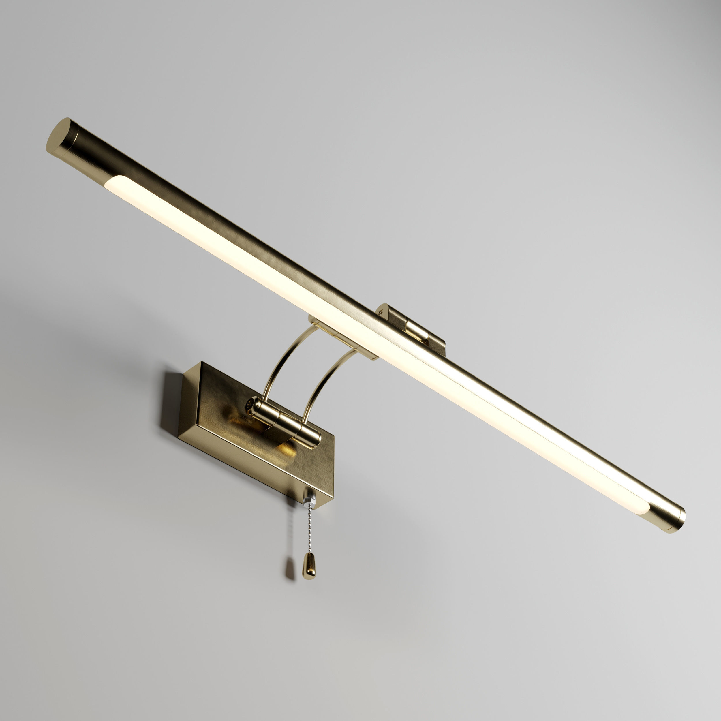 3D model Lamp LED Linear Bathroom Vanity Light Modern Mirror Front Lamp ...