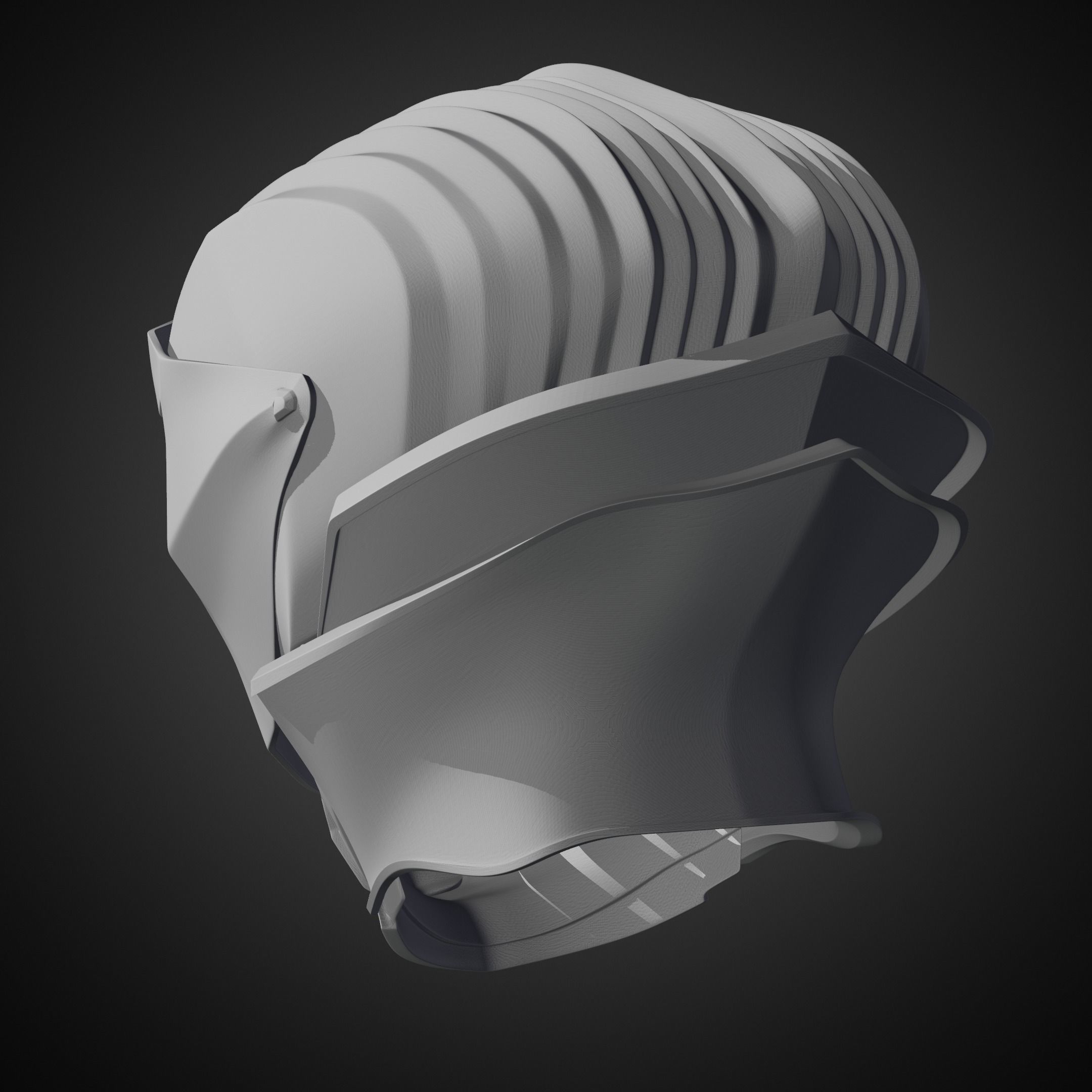 Star Wars Marrok Helmet for Cosplay 3D model 3D printable | CGTrader