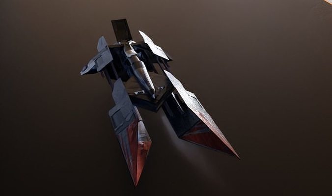 Rihkxyrk Assault Fighter free 3D model | CGTrader