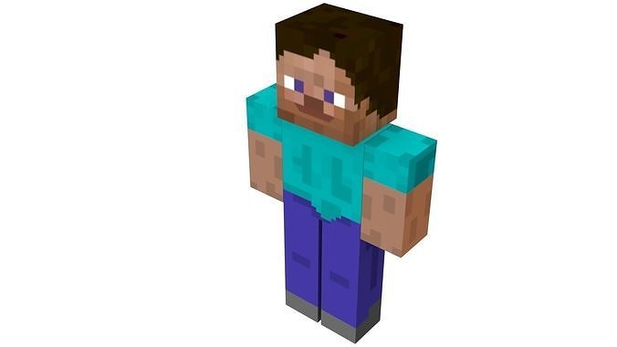 3D model Walking Minecraft Steve VR / AR / low-poly | CGTrader