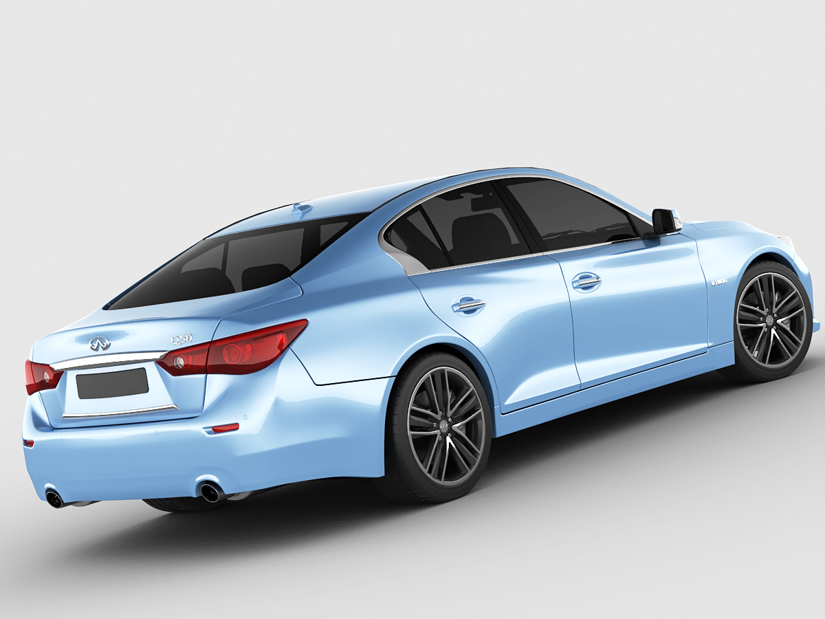 Infiniti Q50 3D model | CGTrader