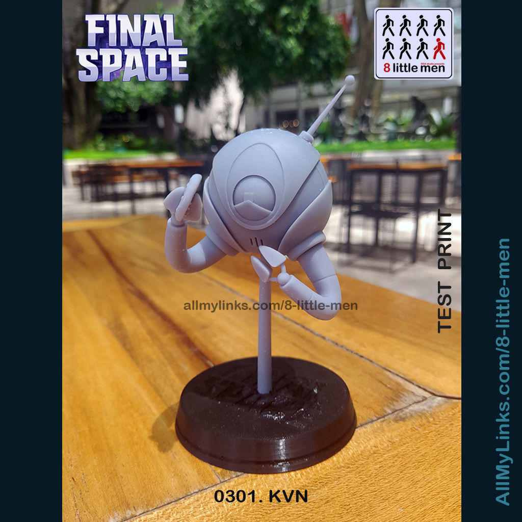0301 KVN from Final Space 3D model 3D printable | CGTrader