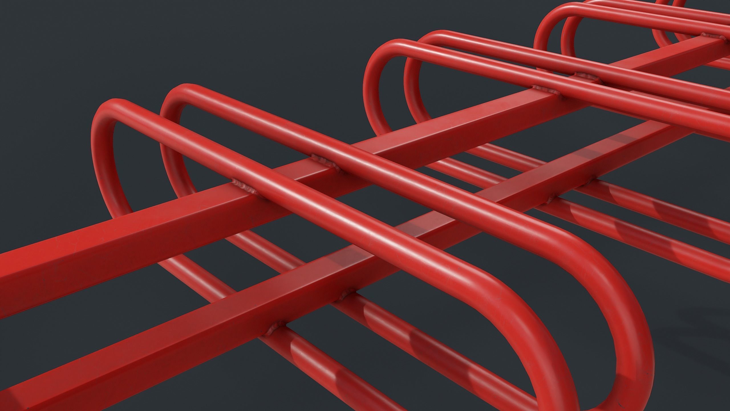 3D model Bike Rack 10 PBR Game Ready VR / AR / low-poly | CGTrader