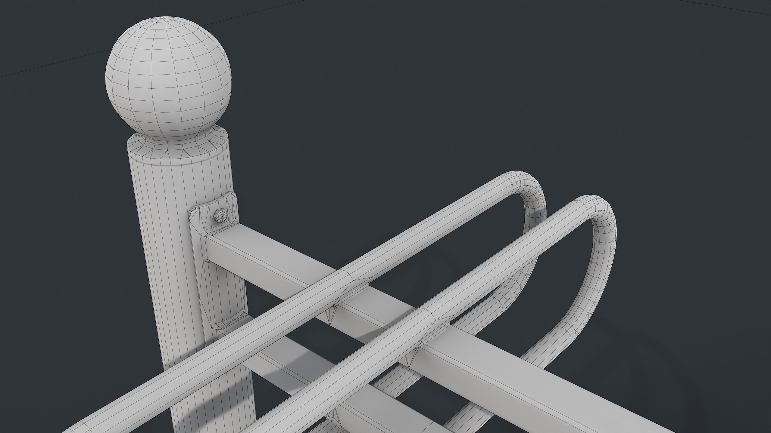 3D model Bike Rack 10 PBR Game Ready VR / AR / low-poly | CGTrader