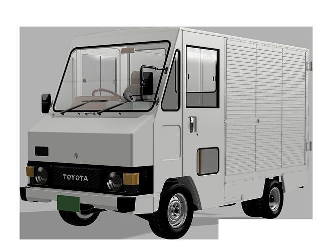 TOYOTA QUICK DELIVERY 3D model 3D printable | CGTrader