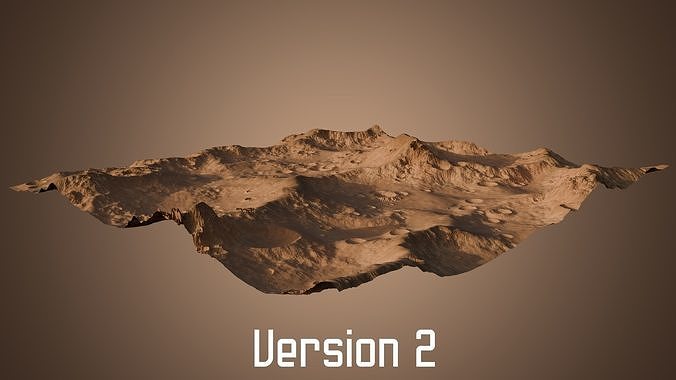 Mars Surface 3D model | CGTrader