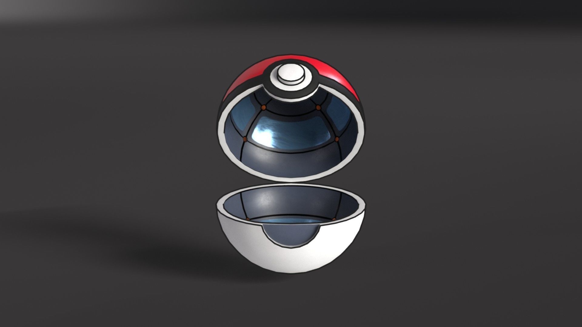3D model Pokeballs VR / AR / low-poly | CGTrader