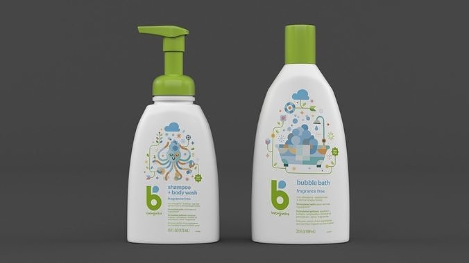 Body Wash Shampoo 3D model | CGTrader