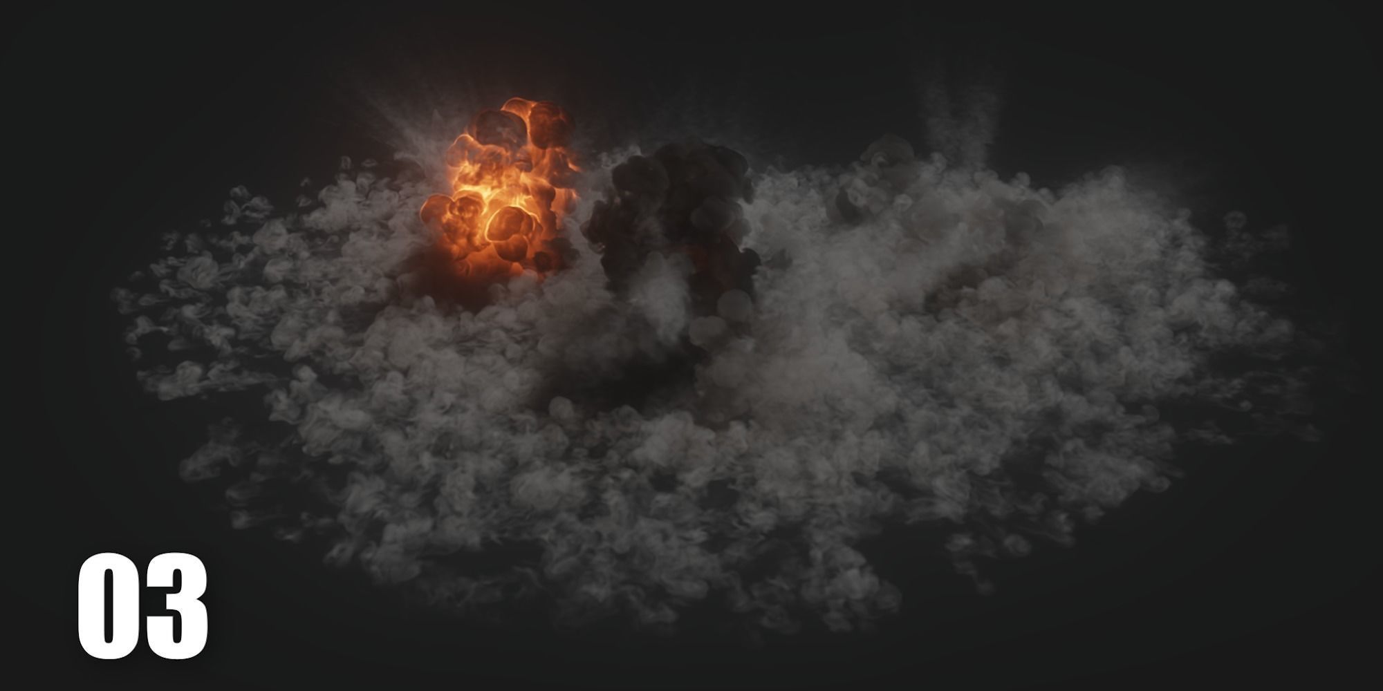 3D Explosions 8 Models 3D model animated | CGTrader