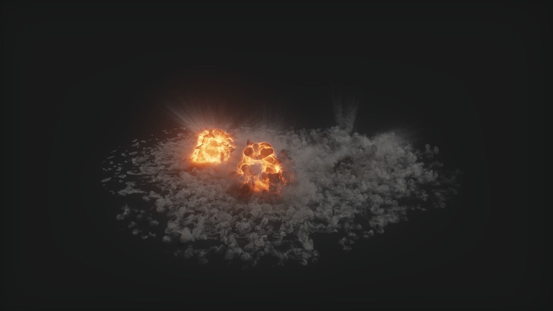 3D Explosions 8 Models 3D model animated | CGTrader