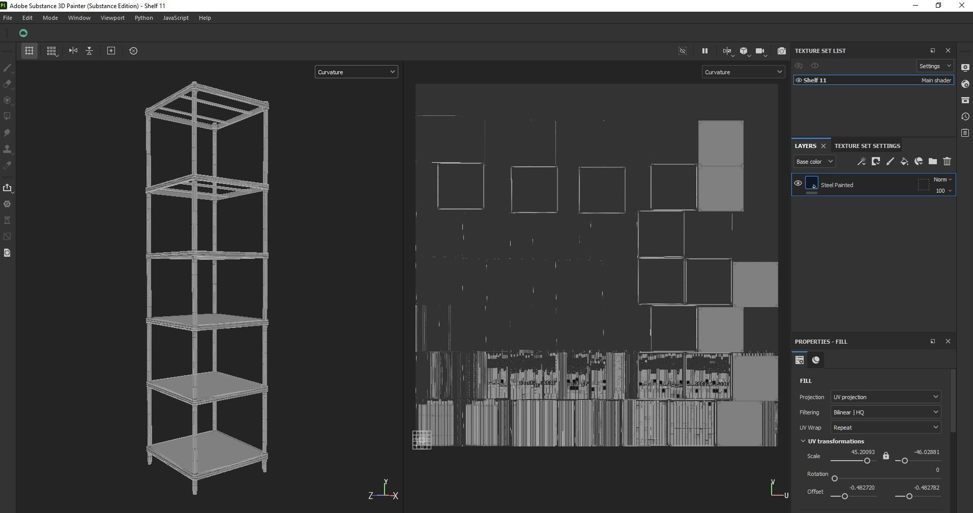 3D model Kitchen rack shelf storage VR / AR / low-poly | CGTrader