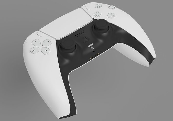 ps5 dualsense controller 3D model | CGTrader