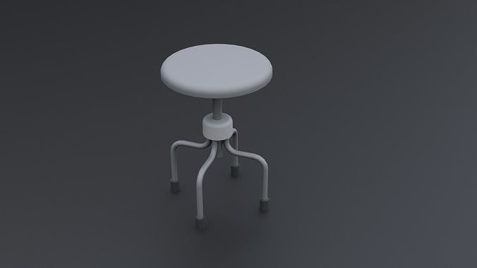 Medical Stool free VR / AR / low-poly 3D model | CGTrader