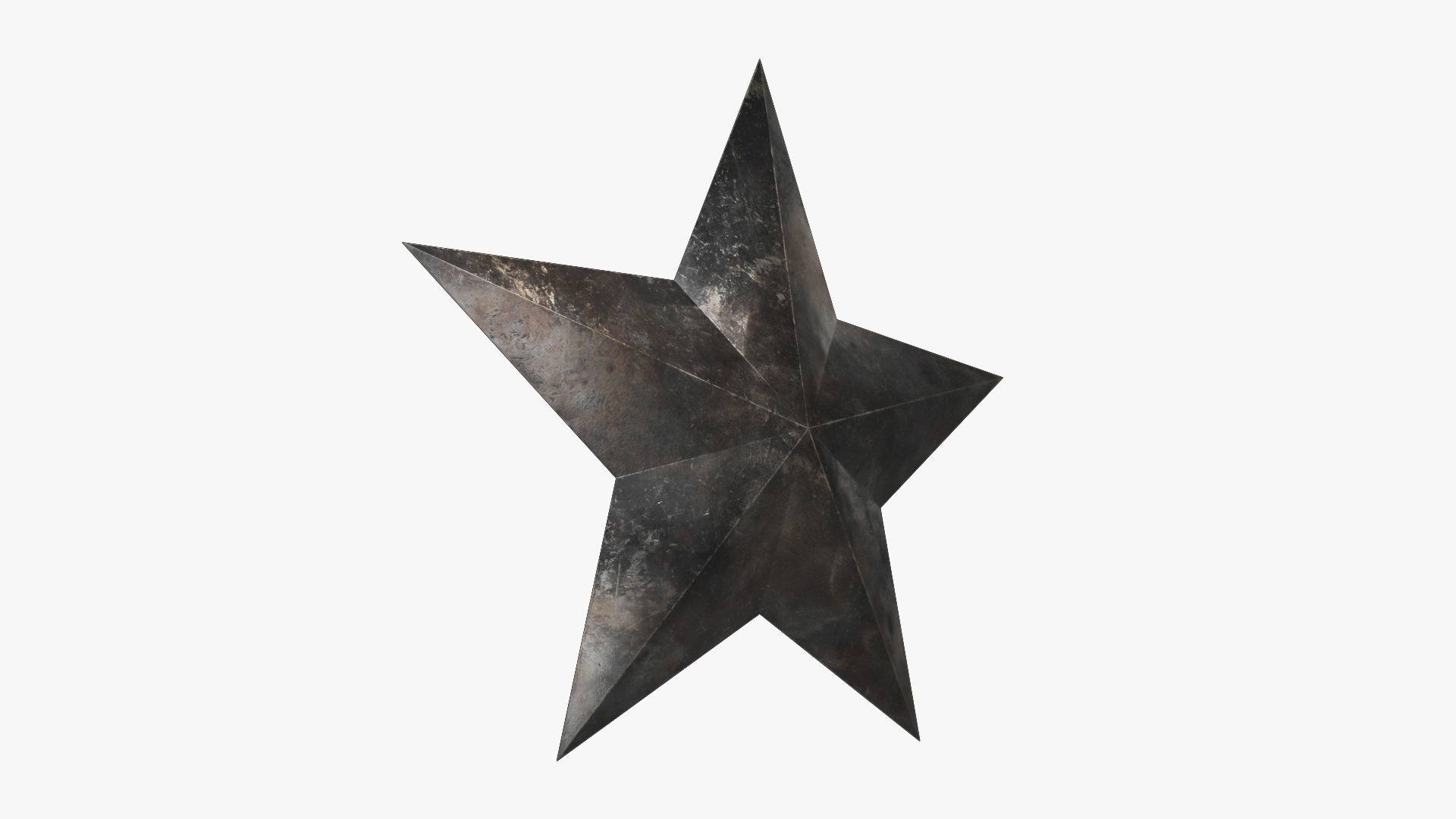 3D model Star Iron VR / AR / low-poly | CGTrader