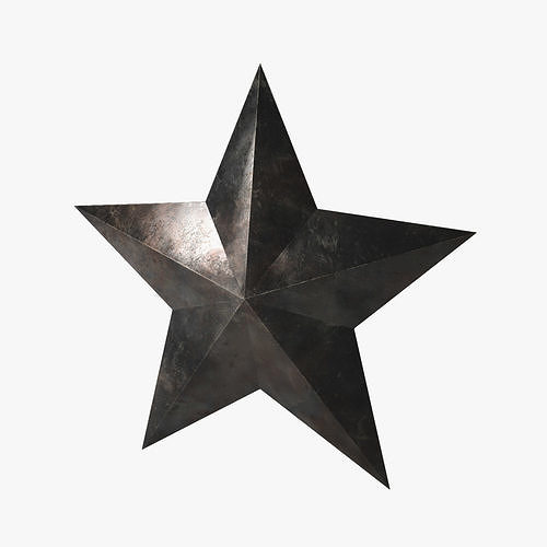 3D model Star Iron VR / AR / low-poly | CGTrader