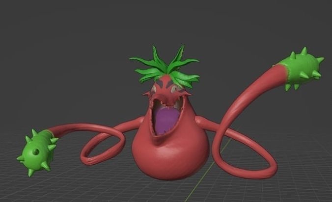 redvegiemon 3D model 3D printable | CGTrader