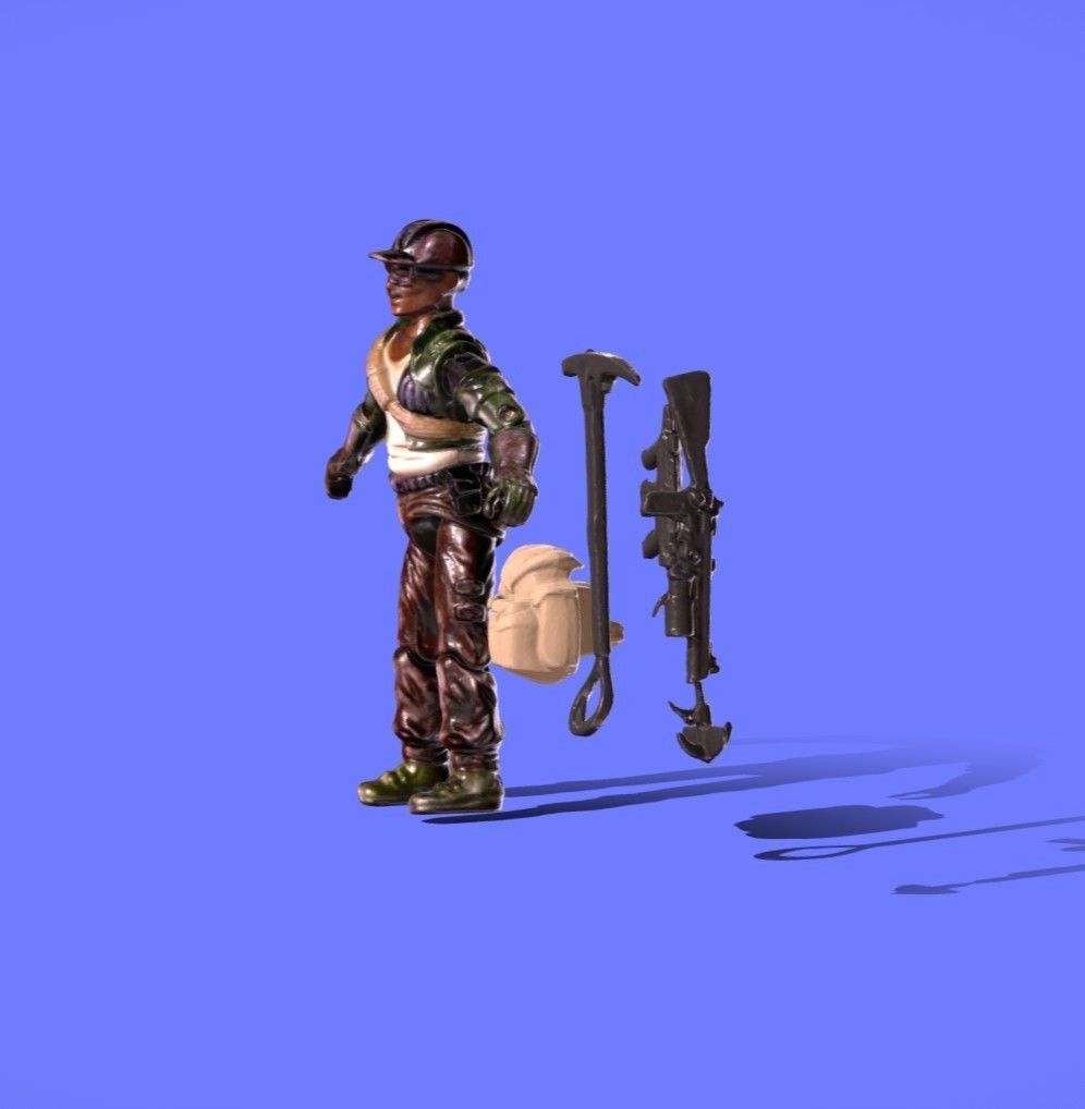 1985 GIJOE ALPINE - EVEREST - 3D SCAN - 3D model 3D printable | CGTrader