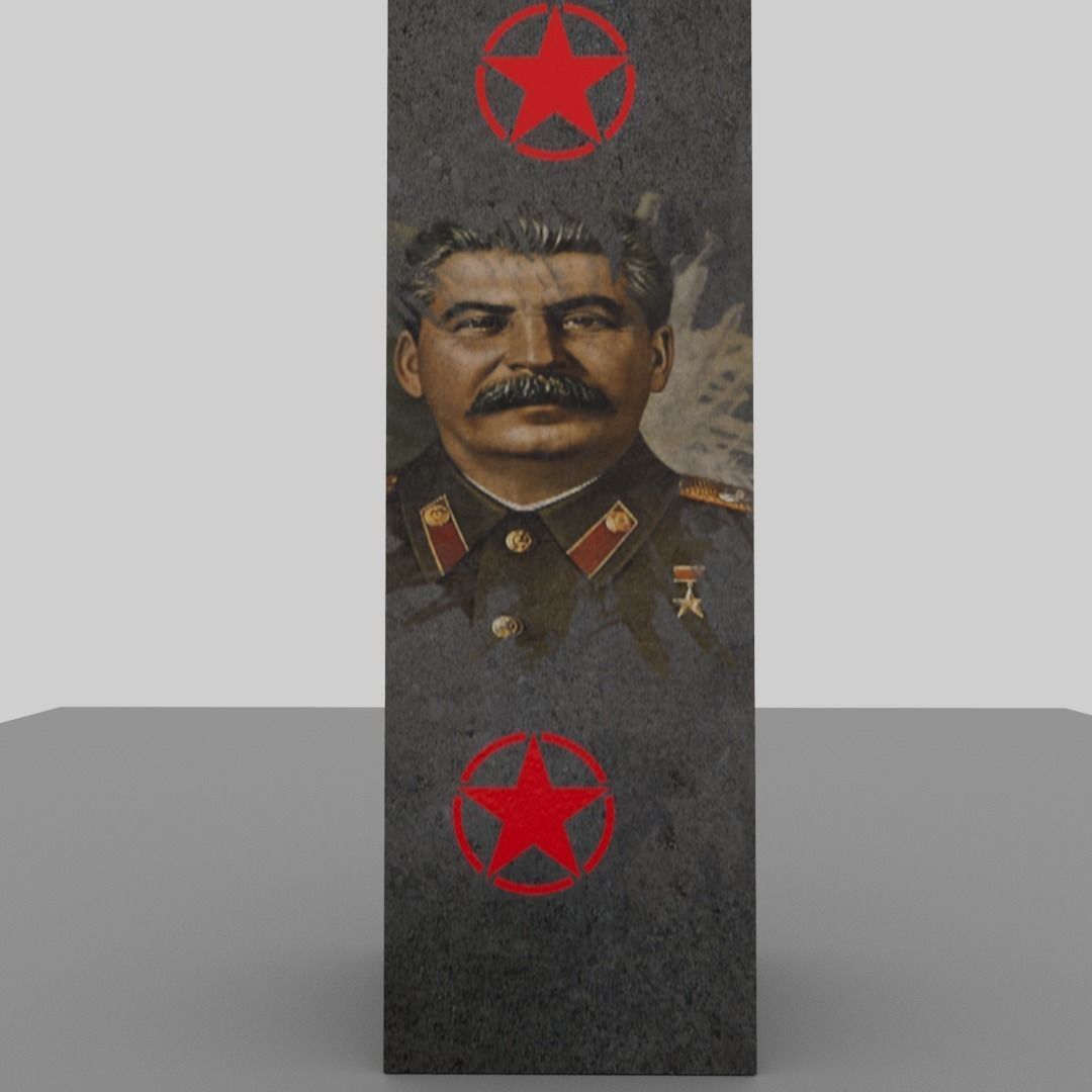 3D model Joseph Stalin building VR / AR / low-poly | CGTrader