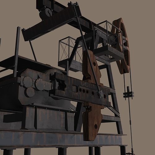 3D model Oil Extractor Low-Poly VR / AR / low-poly | CGTrader
