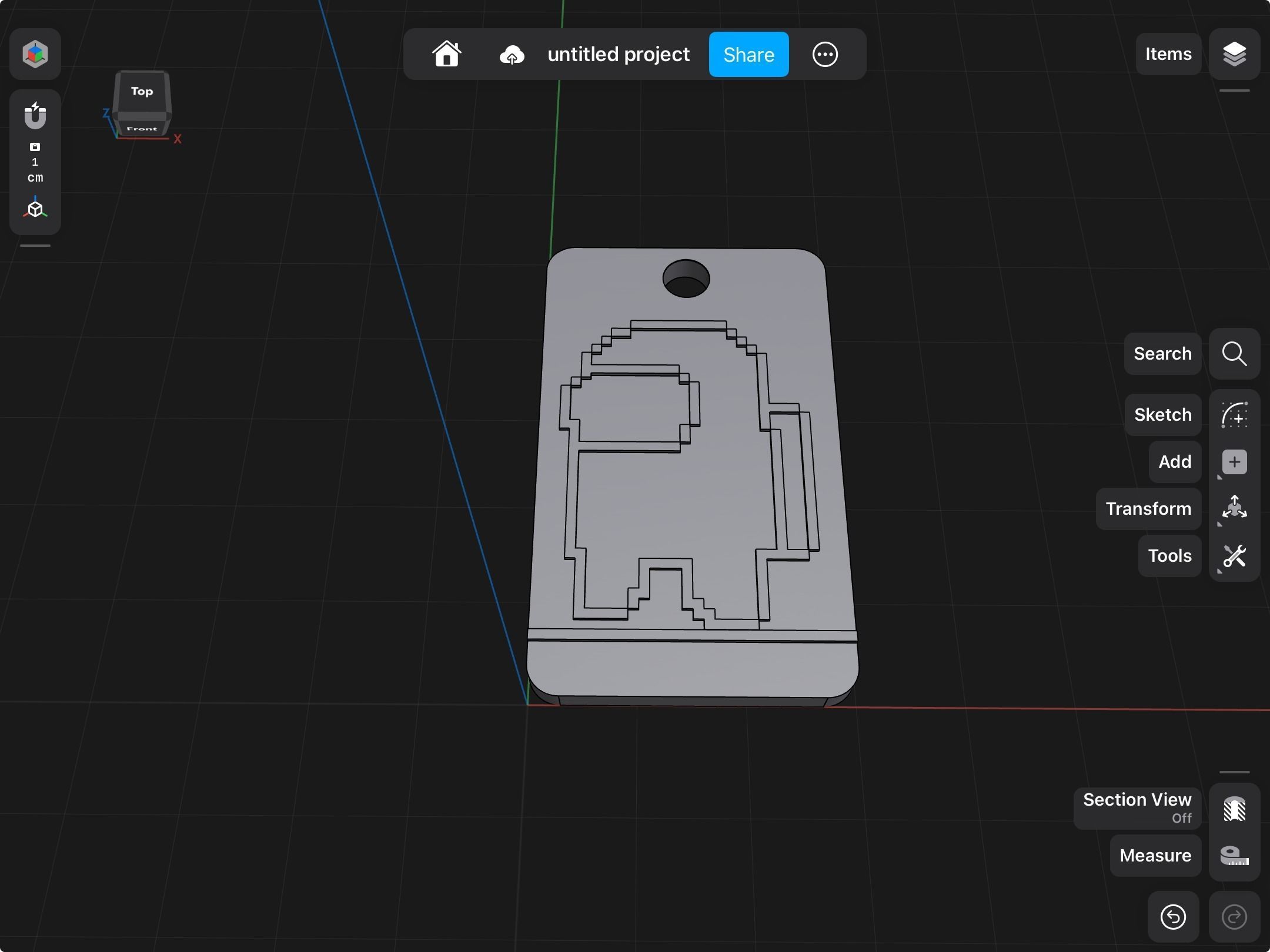 Simple among us keychain 3D model 3D printable | CGTrader