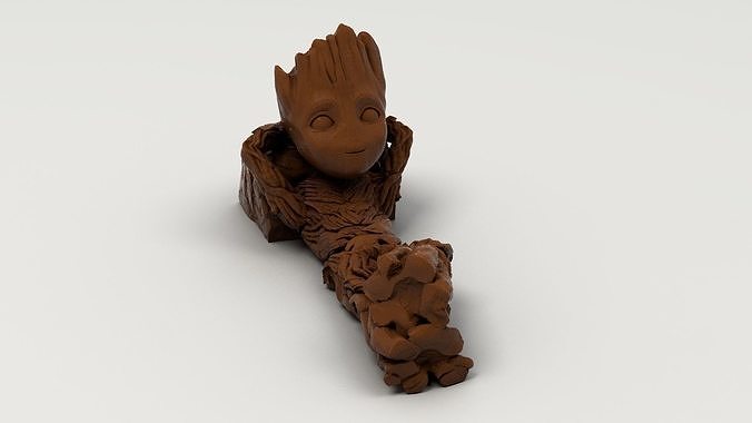 Baby Groot 3D Printing Innovation 3D model 3D printable | CGTrader