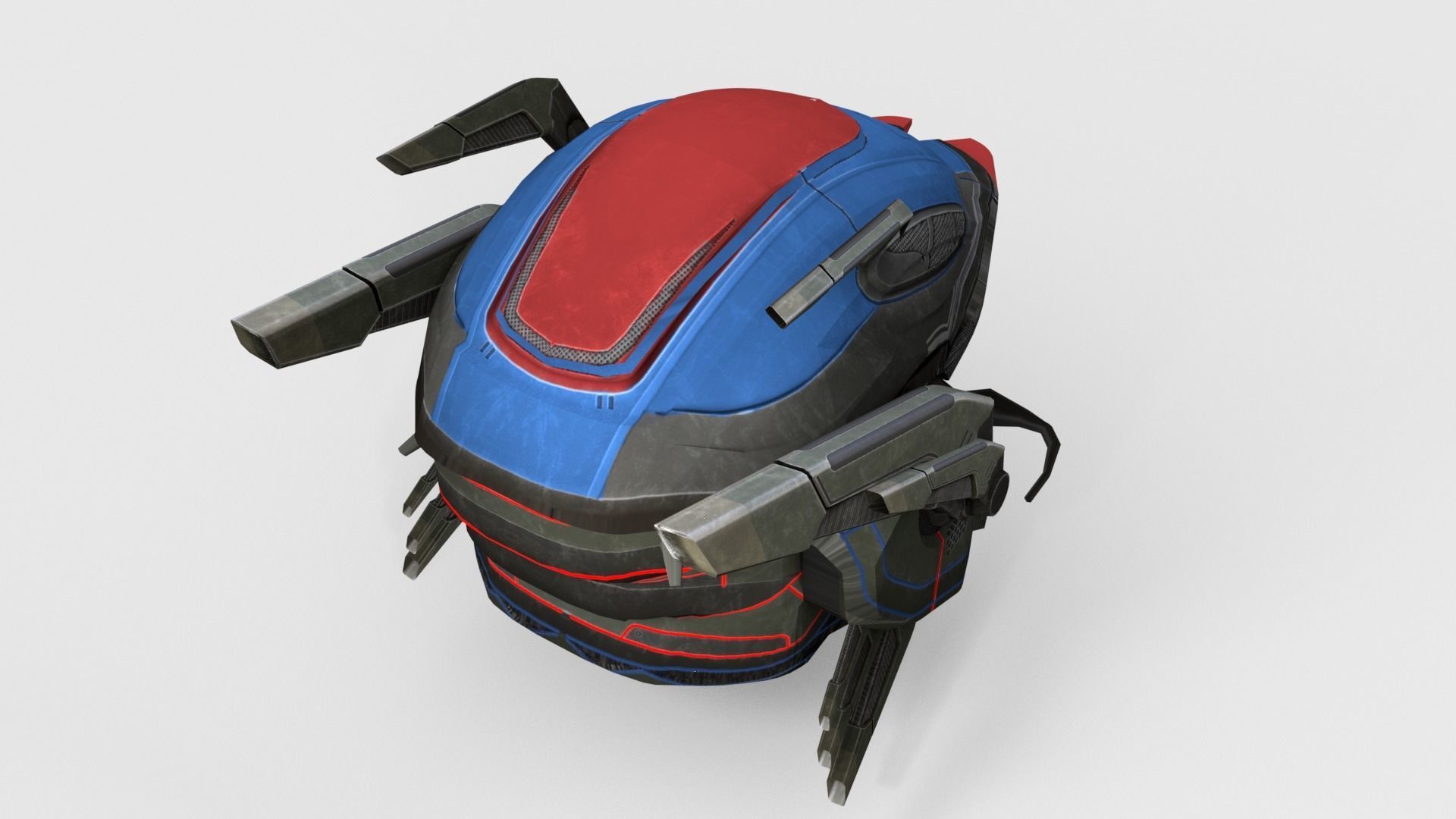 3D model Halo Spartan MKV Helmet VR / AR / low-poly | CGTrader