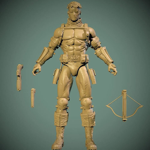 Hawkeye Advanced 3D Printed Design 3D model 3D printable | CGTrader