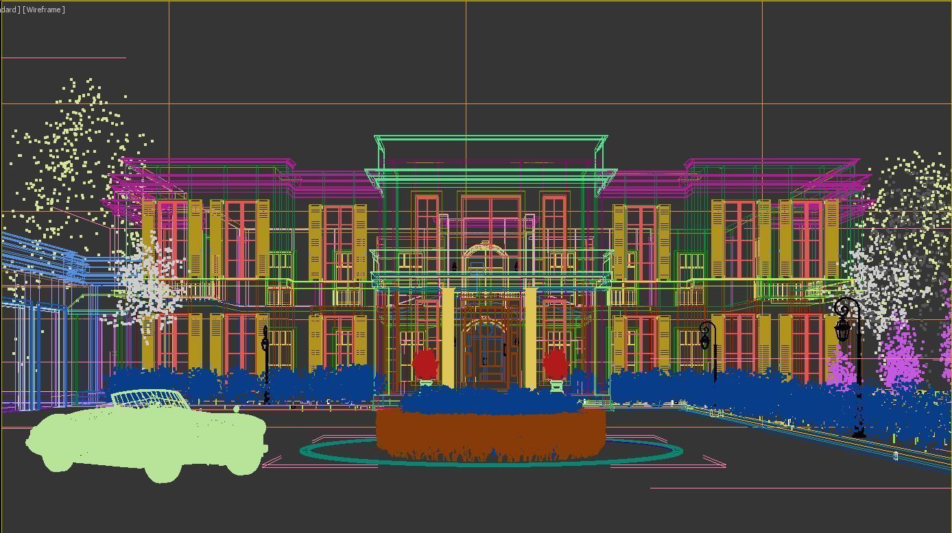 Villa Neo 3D model | CGTrader