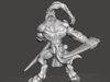 WOLF WARRIOR SAMURAI MINIATURE MODEL FANTASY GAMES DND RPG 3D model 3D printable | CGTrader