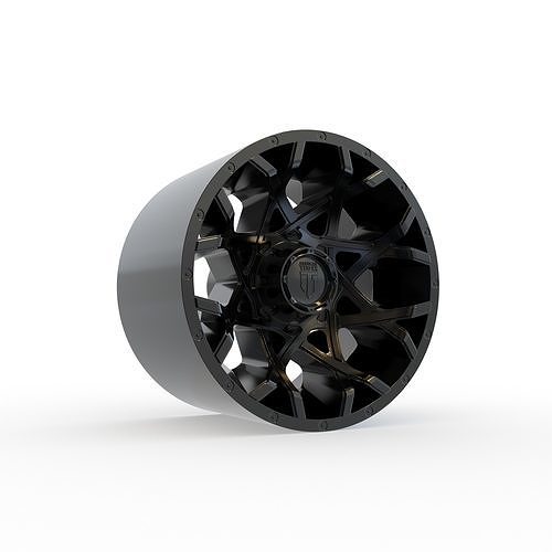 AMERICAN TRUXX GRIDLOCK WHEEL 3D MODEL 3D model 3D printable | CGTrader