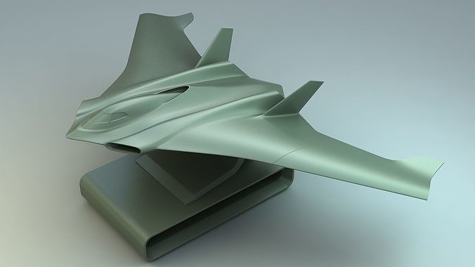Bomber Model - Printable 3D model 3D printable | CGTrader